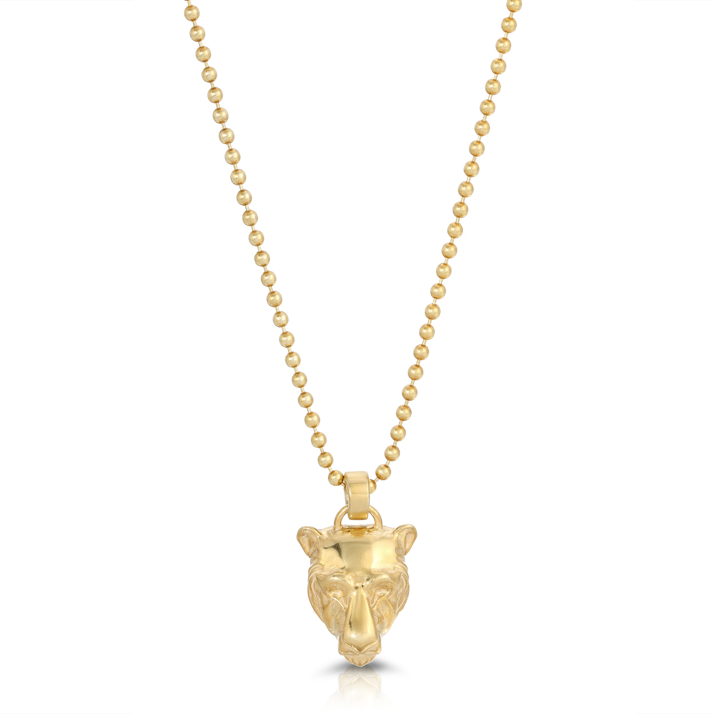 Lioness Charm Necklace, Gold – Mae+Lang Jewels